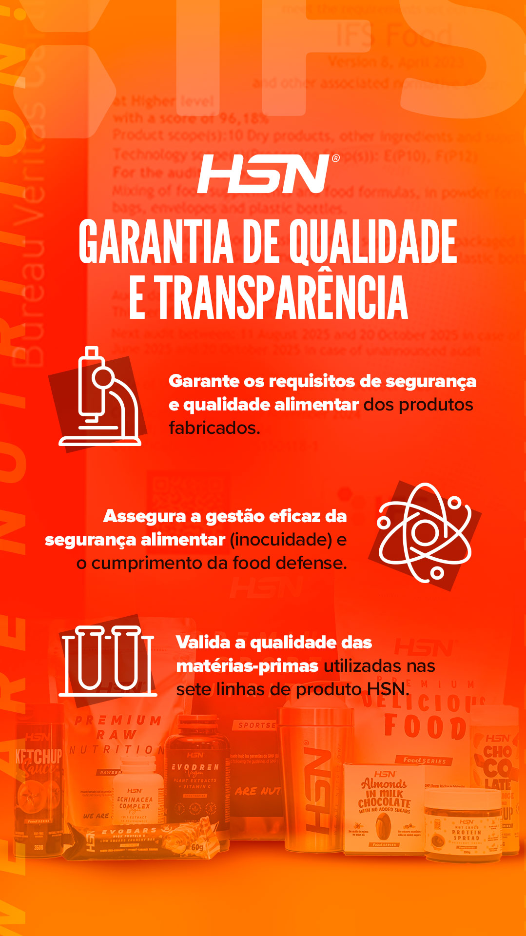 HSN & IFS Food 2024 - Renovação Avaliação Higher Level